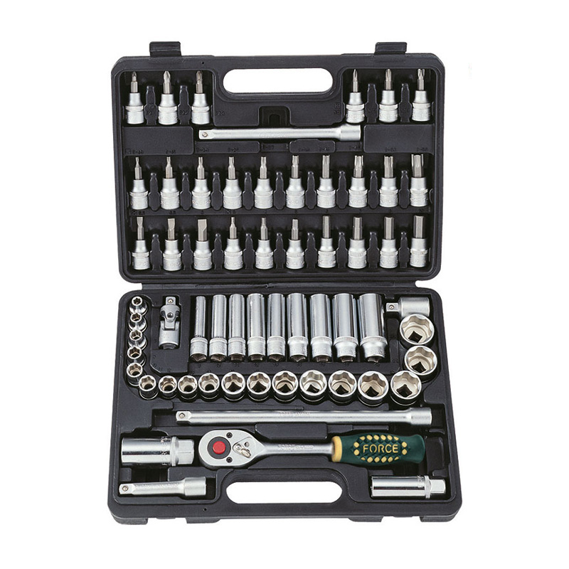 Gedore 3/8", 6 - 24 mm, 61 parts, hexagonal ⋆ MASTERHAUS