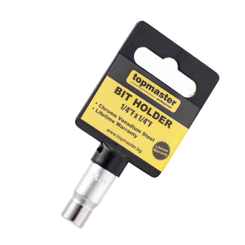 Адаптер за битове 1/4'' x 1/4" F L23мм TMP TOPMASTER ⋆ MASTERHAUS