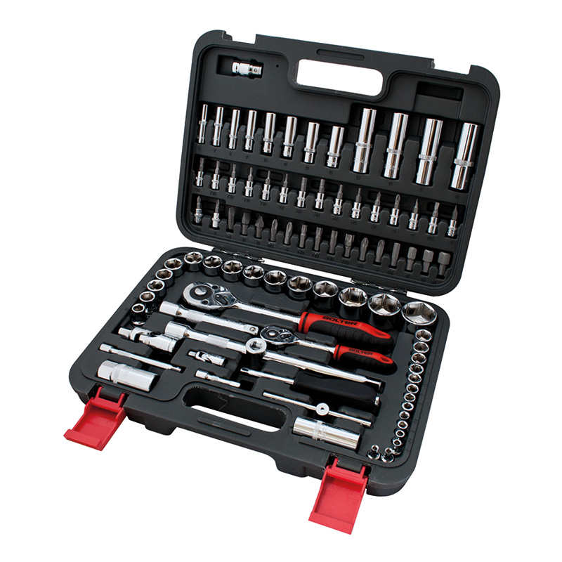 Gedore set 86 pieces 1/2 and 1/4" hexagon 10-32mm BOLTER ⋆ MASTERHAUS