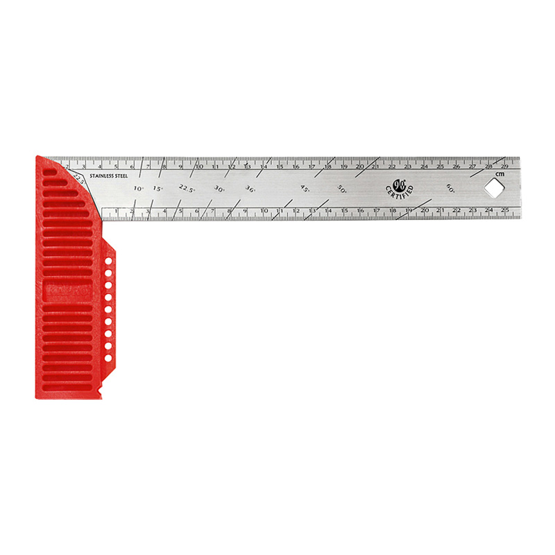 Carpenter's right angle for measuring 400 mm stainless steel ⋆ MASTERHAUS