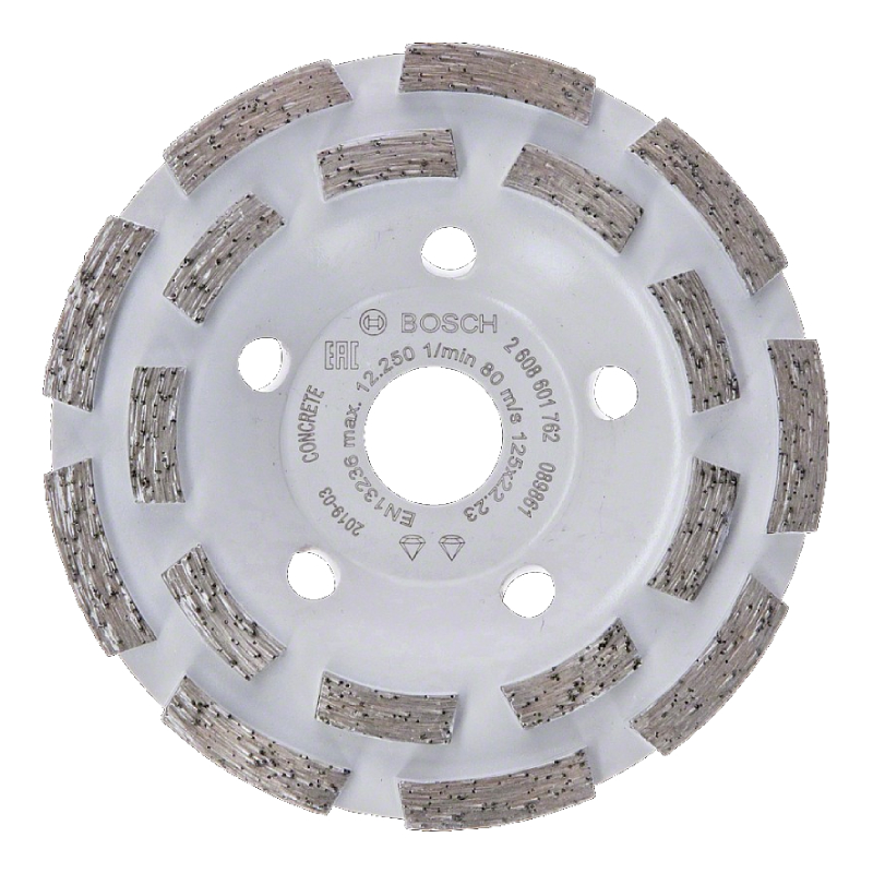Diamond grinding head Expert for Concrete Long Life Ф 125mm, two-row ⋆ ...