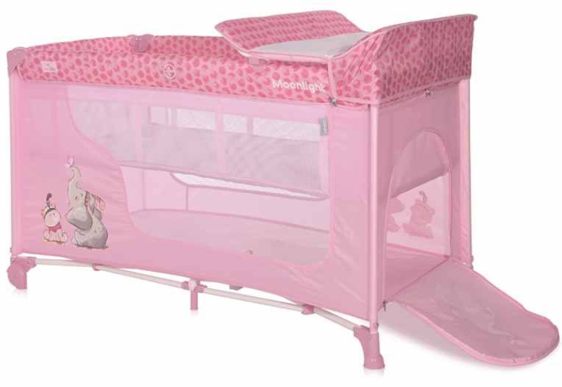 2-tier foldable playpen Moonlight 1008041 ⋆ MASTERHAUS