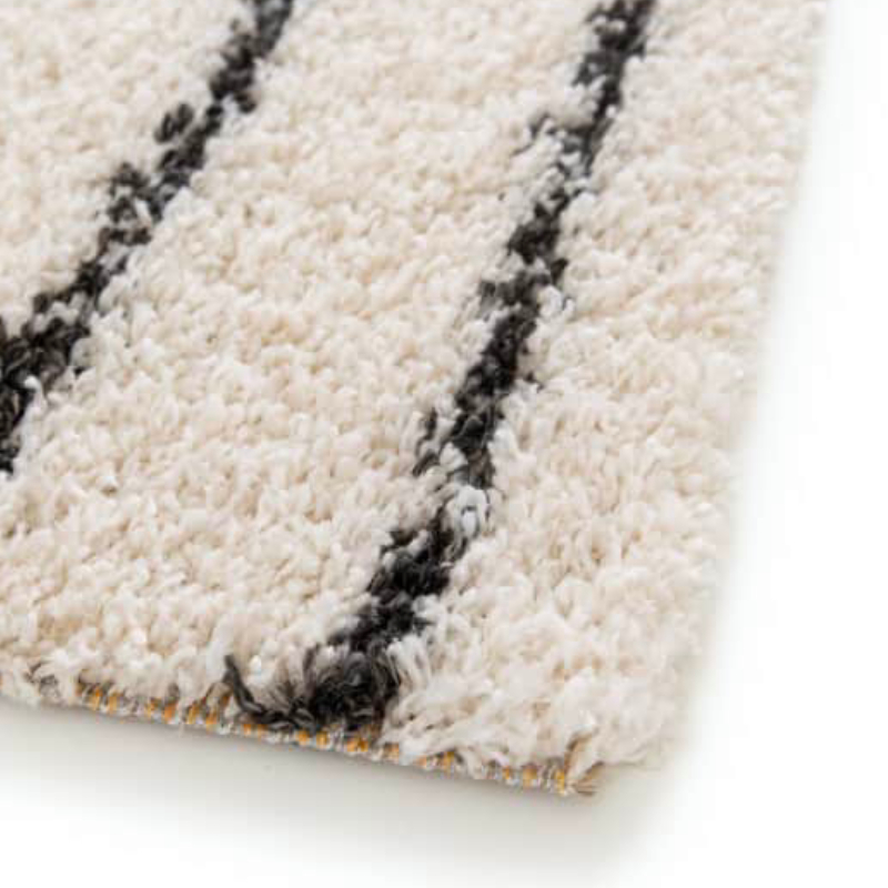 Carpet 200x290cm cream/black Gipsy ⋆ MASTERHAUS