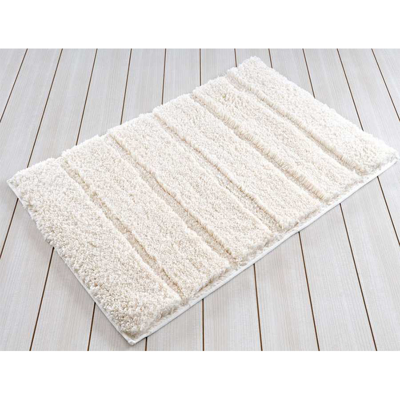 Premium bath mat 60 x 90 cm ivory ⋆ MASTERHAUS