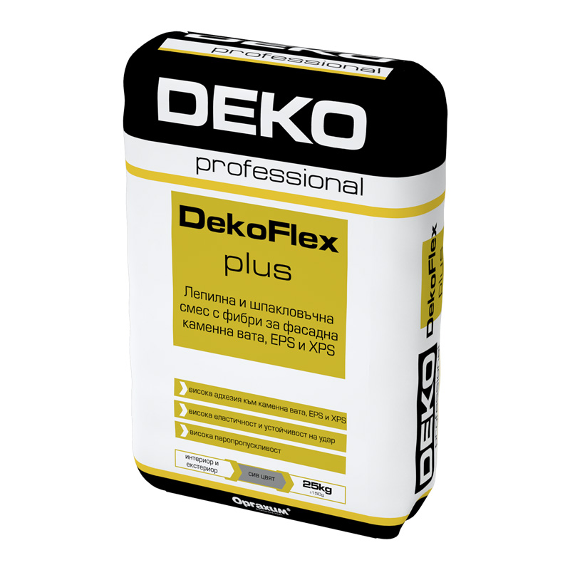 Adhesive putty mixture 25 kg Decoflex Plus ⋆ MASTERHAUS