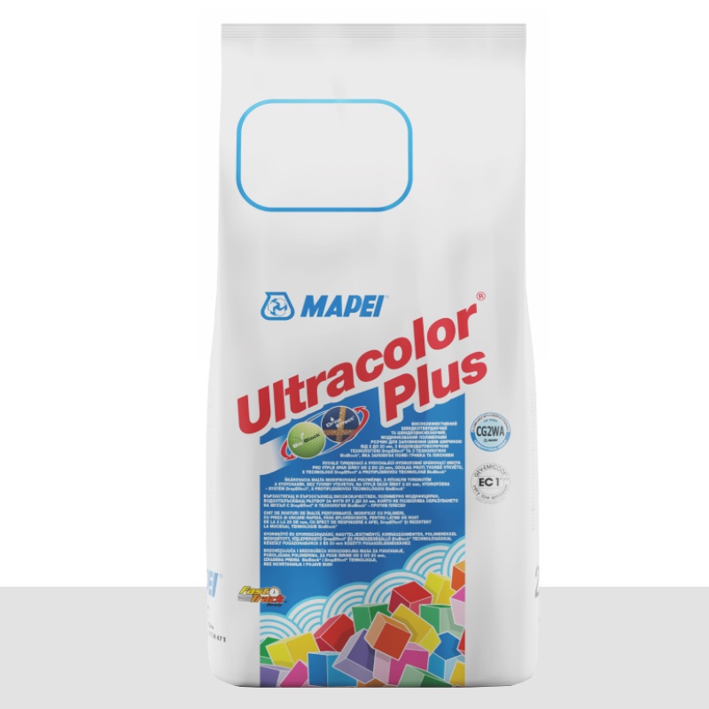 Grout for swimming pools Ultracolor Plus 111 silver gray 2 kg ⋆ MASTERHAUS