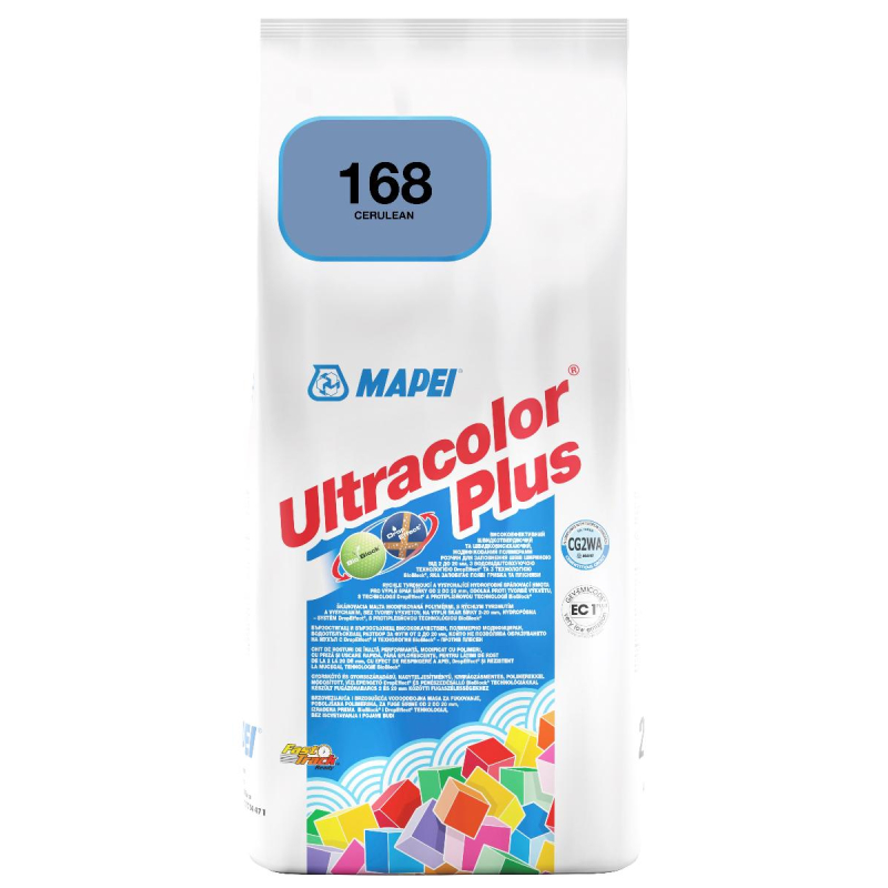 Grout 2kg sky blue Ultracolor Plus 168 MAPEI ⋆ MASTERHAUS