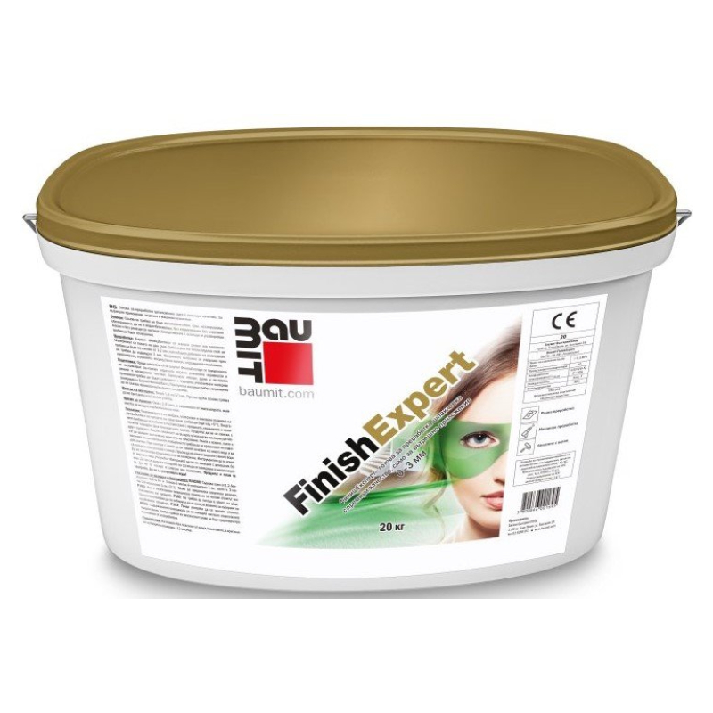 Ready-made fine putty 20 kg Finish Expert ⋆ MASTERHAUS