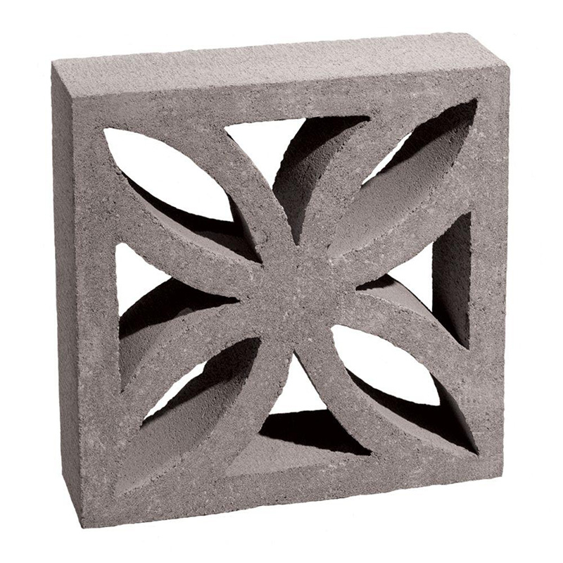 Ornamental block 30 x 30 x 10 cm gray ⋆ MASTERHAUS