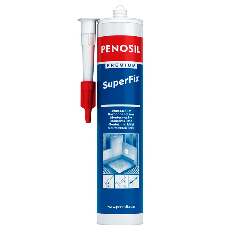 Mounting adhesive acrylic white 310 ml SUPERFIX Premium PENOSIL ⋆ ...