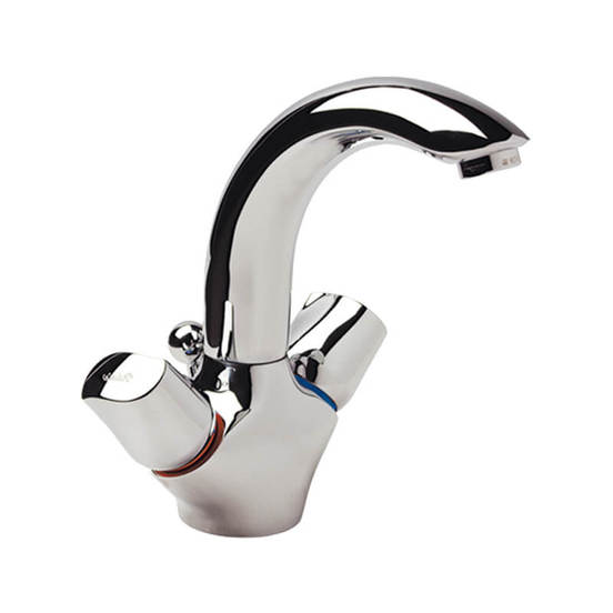 Стоящ смесител за умивалник с гъвкава връзка и изпразнител Ahat VIDIMA ...