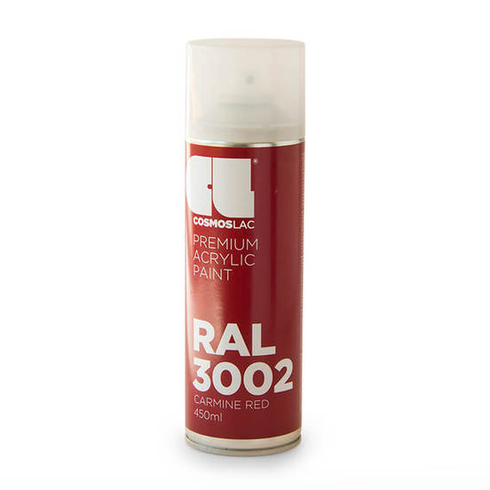 Acrylic spray paint Dark red 0.45l ⋆ MASTERHAUS