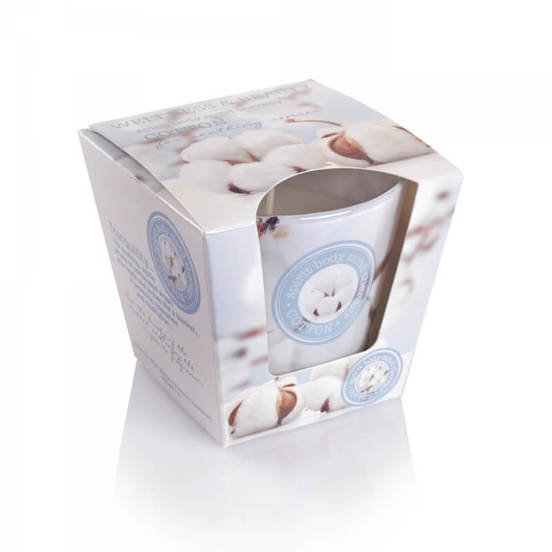 Scented candle in a cup Wellness&Beauty cotton ⋆ MASTERHAUS