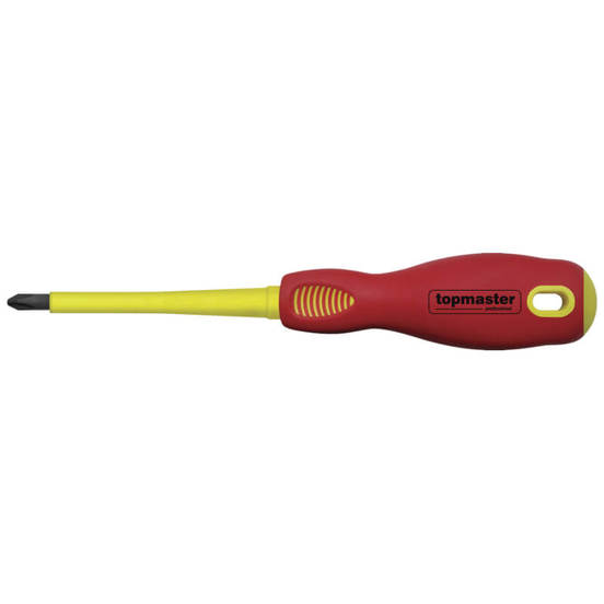 Insulated screwdriver star 1000V ph1 x 80 mm svcm TOPMASTER ⋆ MASTERHAUS