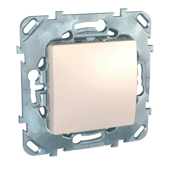 Stair key mechanism without frame, ivory UNICA ⋆ MASTERHAUS