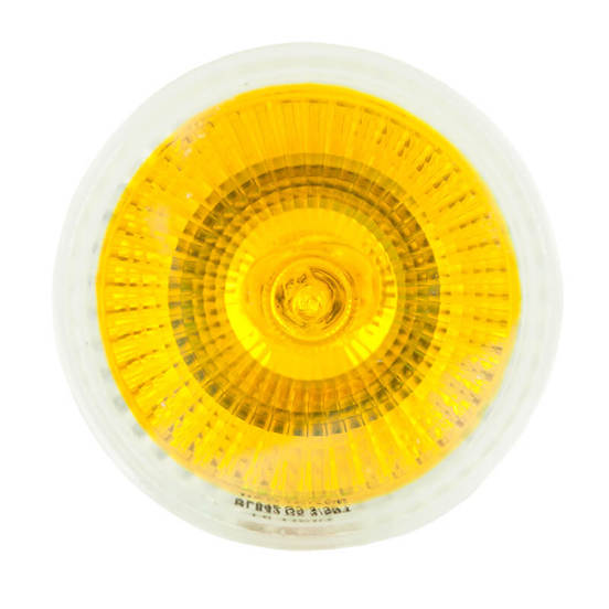 Yellow halogen dichroic bulb 50W 12V G5.3 3000K EL-BI ⋆ MASTERHAUS