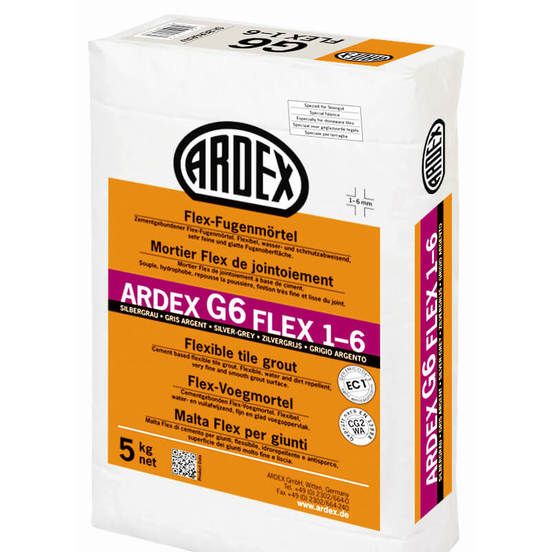 Фугин 5 кг G6 Flex 1 - 6 мм бахамско бежево ARDEX ⋆ MASTERHAUS