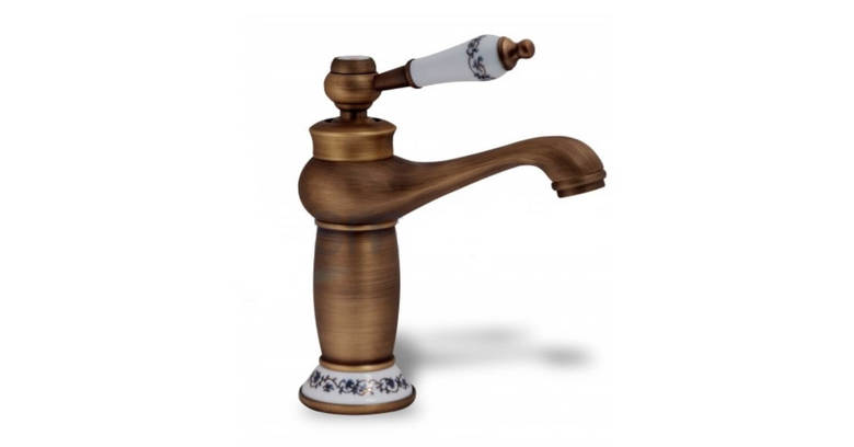 Single-lever standing retro sink mixer Lux 080520 ⋆ MASTERHAUS