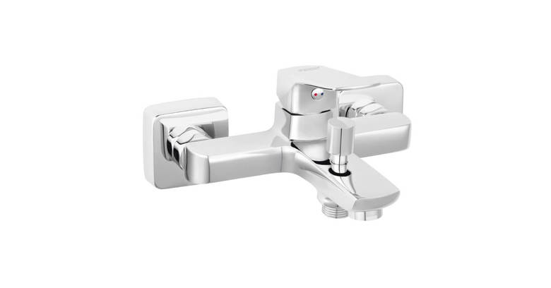 Wall-mounted bath/shower mixer chrome Vitto BVI1VL FERRO ⋆ MASTERHAUS