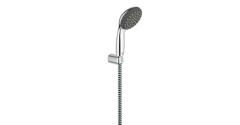 Shower set with point suspension and two-function hand shower ⋆ MASTERHAUS