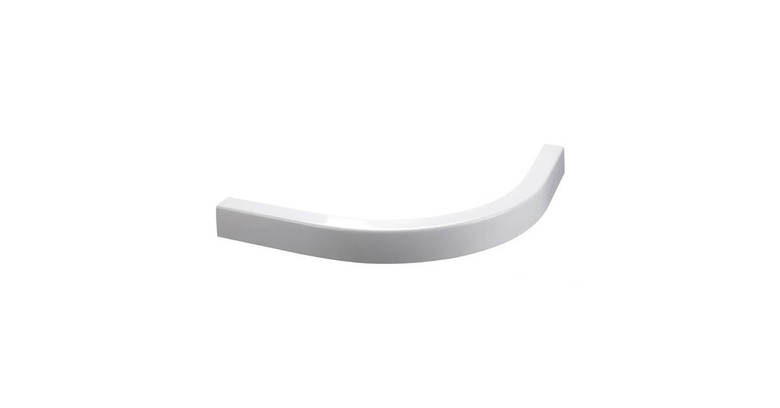 Shower profile oval 90x90cm white polyresin 8090W INTER CERAMIC ⋆ MASTERHAUS