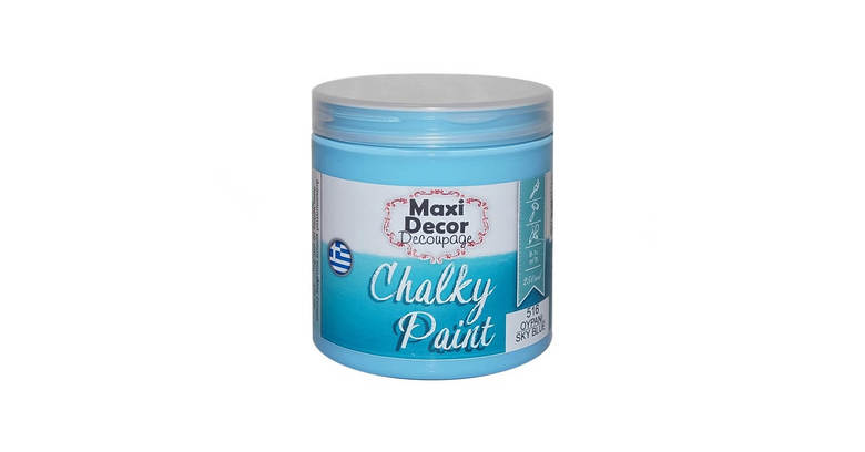 Chalky paint 516 sky blue, 250ml ⋆ MASTERHAUS