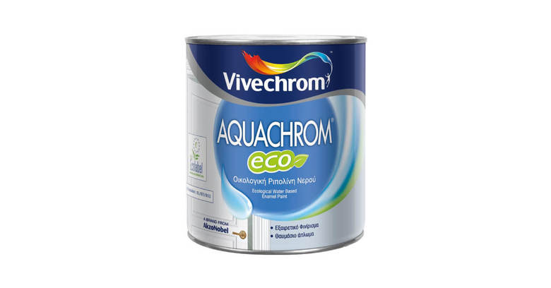 Емайллак акрилен еластичен 750мл Aquachrom Eco Matt База D VIVECHROM ⋆ ...