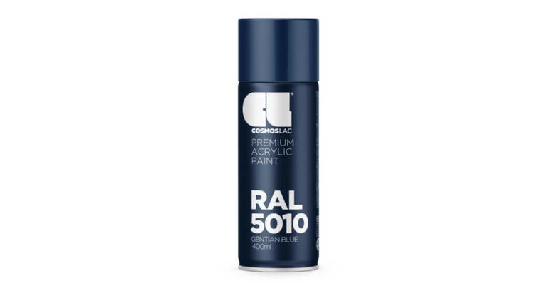 Spray acrylic paint Cosmos 316 RAL 5010 Dark blue 400ml ⋆ MASTERHAUS