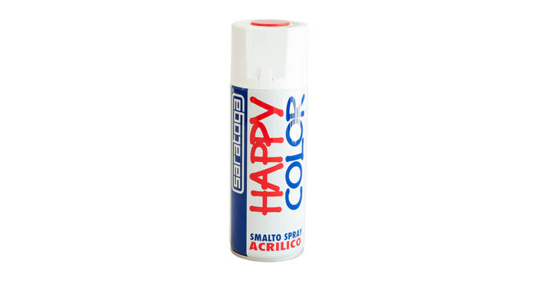 Spray paint Traffic red RAL 3020 HAPPY COLOR ⋆ MASTERHAUS