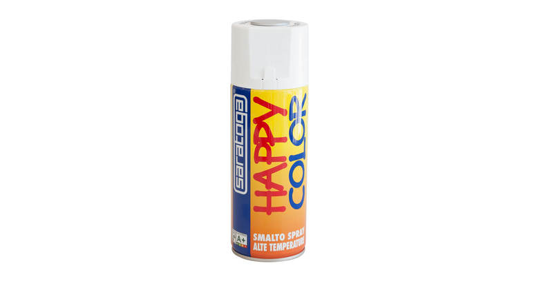 Heat-resistant acrylic spray varnish Aluminum HAPPY COLOR ⋆ MASTERHAUS
