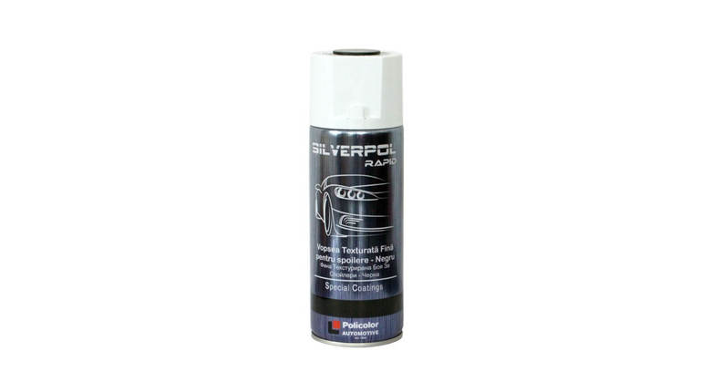 Structural spray for car bumpers Silverpol 400ml black ⋆ MASTERHAUS