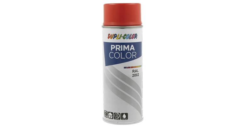 Spray paint spray paint Prima Color 400ml RAL 2002 red-orange ⋆ MASTERHAUS
