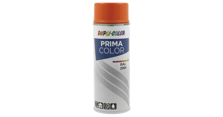 Spray paint spray paint Prima Color 400ml RAL 2004 orange ⋆ MASTERHAUS