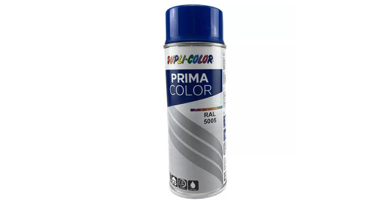 Spray paint spray paint Prima Color 400ml RAL 5005 signal blue ⋆ MASTERHAUS