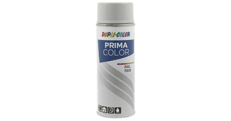 Спрей за боядисване спрей боя Prima Color 400мл RAL 7035 светлосив ⋆ ...
