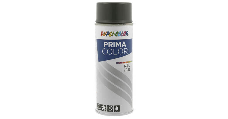 Spray paint spray paint Prima Color 400ml RAL 7043 traffic gray ⋆ ...
