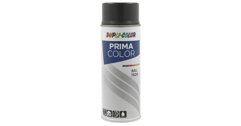 Spray paint spray paint Prima Color 400ml RAL 7024 graphite gray ⋆ ...