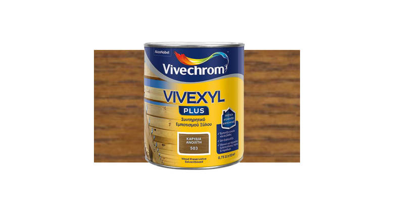 Байц-лак екстериoрен Vivexyl Filter 7 Plus 708 тик 750мл VIVECHROM ⋆ MASTERHAUS