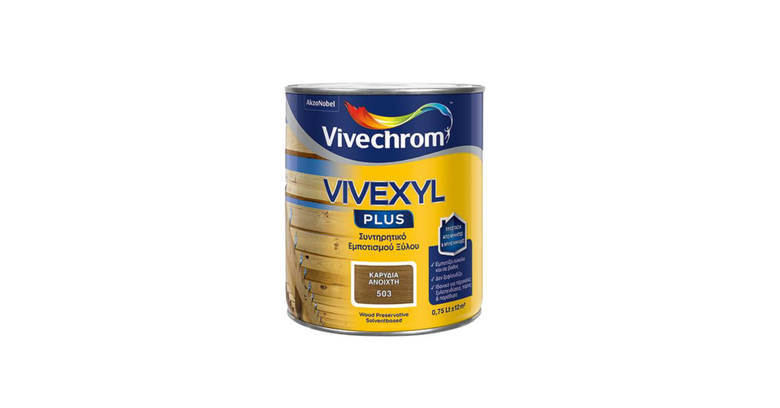 Байц-лак екстериoрен Vivexyl Filter 7 Plus 710 махагон 750мл VIVECHROM ...