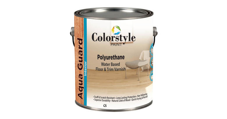 Water-based wood varnish 2.25l CS094 Aqua Guard satin transparent ...