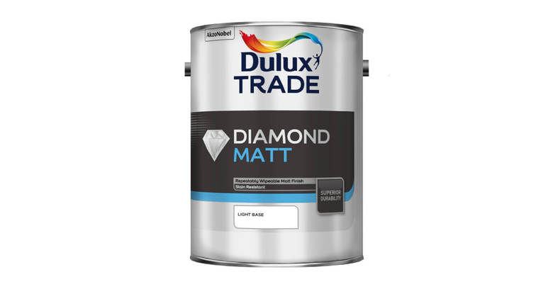 Acrylic interior paint Diamond Matt - 5l L base ⋆ MASTERHAUS