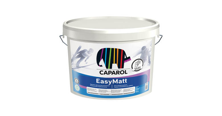 Interior paint white 15l Easy Matt CAPAROL ⋆ MASTERHAUS
