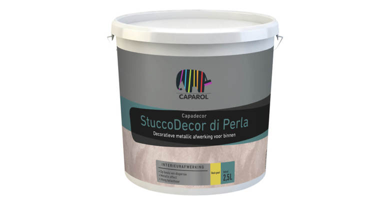 Decorative wall coating pearl black 1.25l CD Stucco Di Perla Nero ...