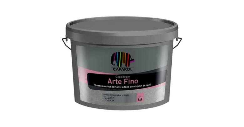 Декоративно покритие за стени 2.5л Arte Fino Basic CAPAROL ⋆ MASTERHAUS