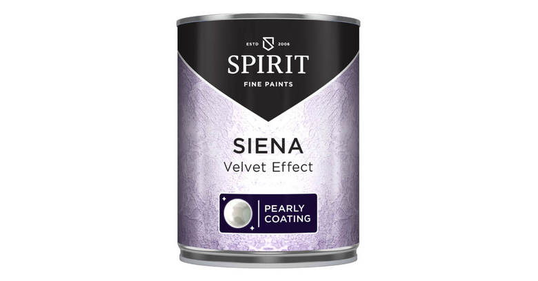 Декоративно покритие за стени 1л Spirit Siena velvet effect SPIRIT ⋆ ...