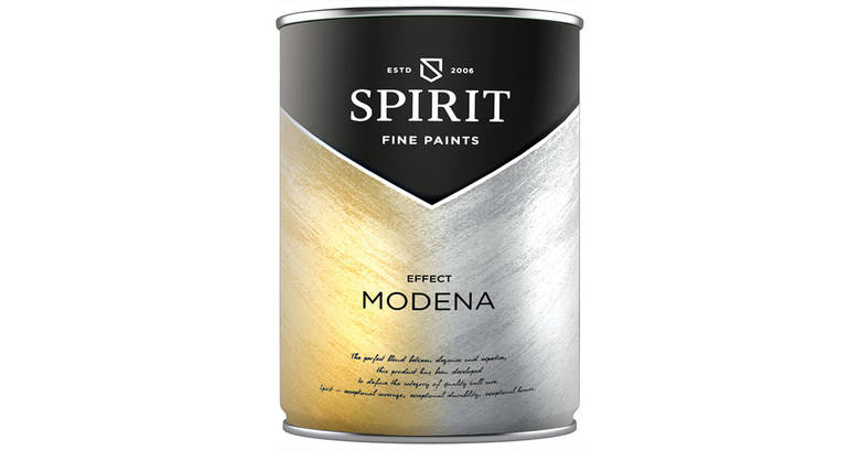 Декоративно покритие за стени Modena Silver 1л ⋆ MASTERHAUS