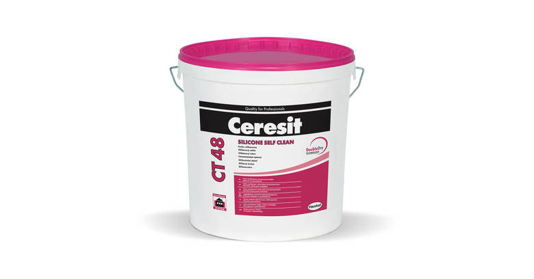 Silicone paint for facades and interiors of buildings ST 48 base ...