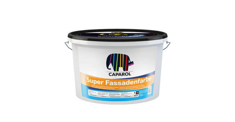 Facade paint Super Fassadenfarbe - 2.5 l, base B1 ⋆ MASTERHAUS
