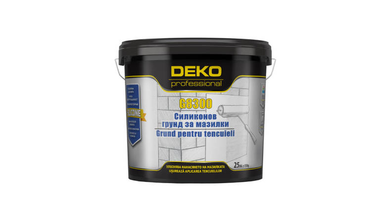 Грунд силиконов транспарант Deko Professional 25кг ⋆ MASTERHAUS