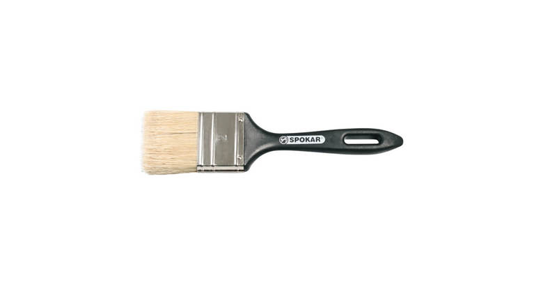 Thick paint brush with natural hair C2, 50 x 46 x 16mm, 81264 ⋆ MASTERHAUS